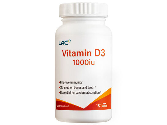 Vitamin D3 1000IU | LAC Philippines